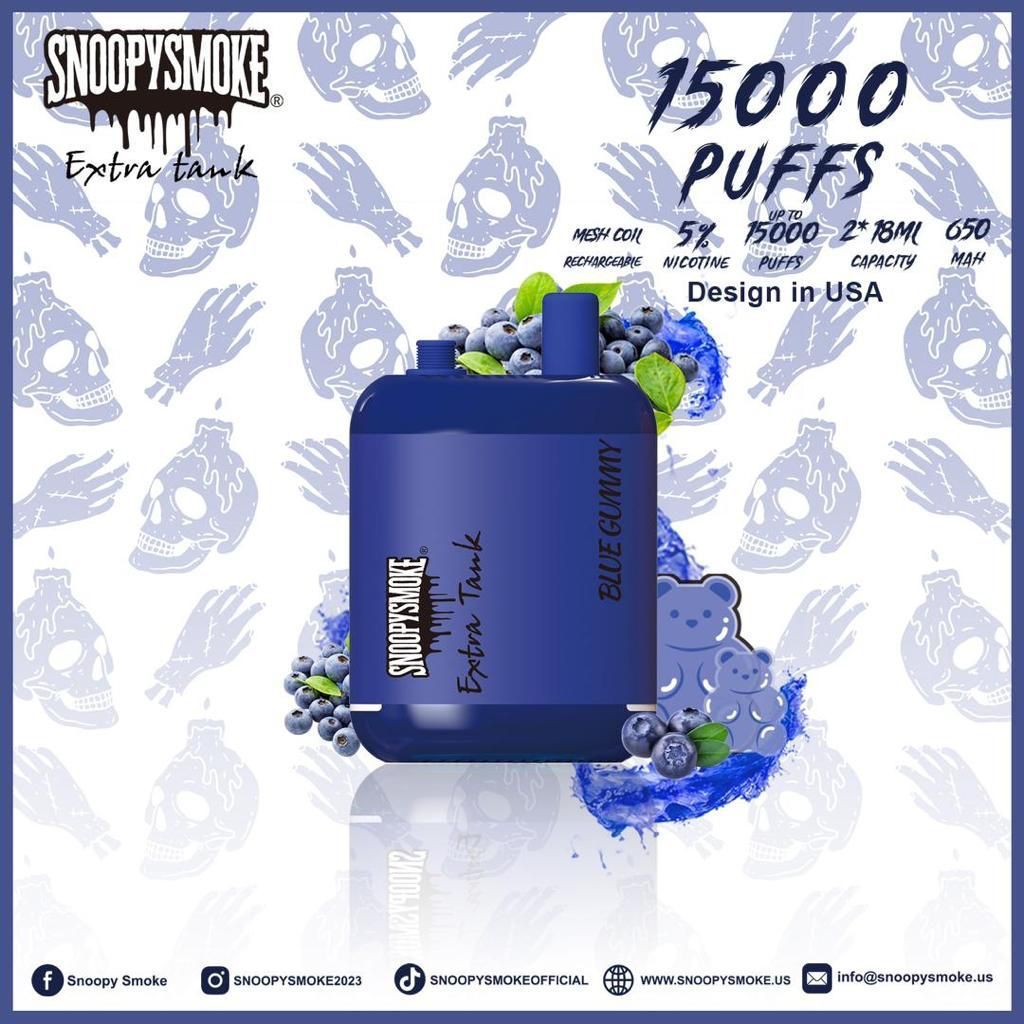 Snoopy Smoke 15000 Disposable 5%